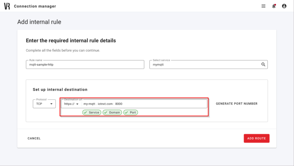 Connection Manager Application | IoT.nxt Community