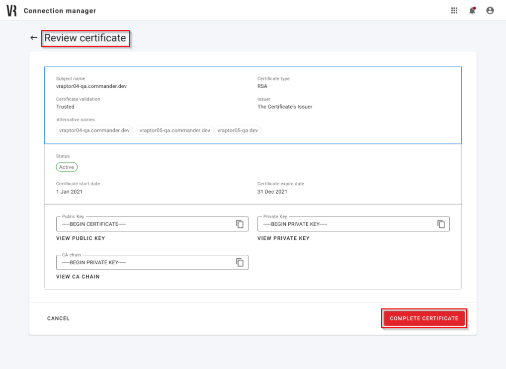 Connection Manager Application | IoT.nxt Community