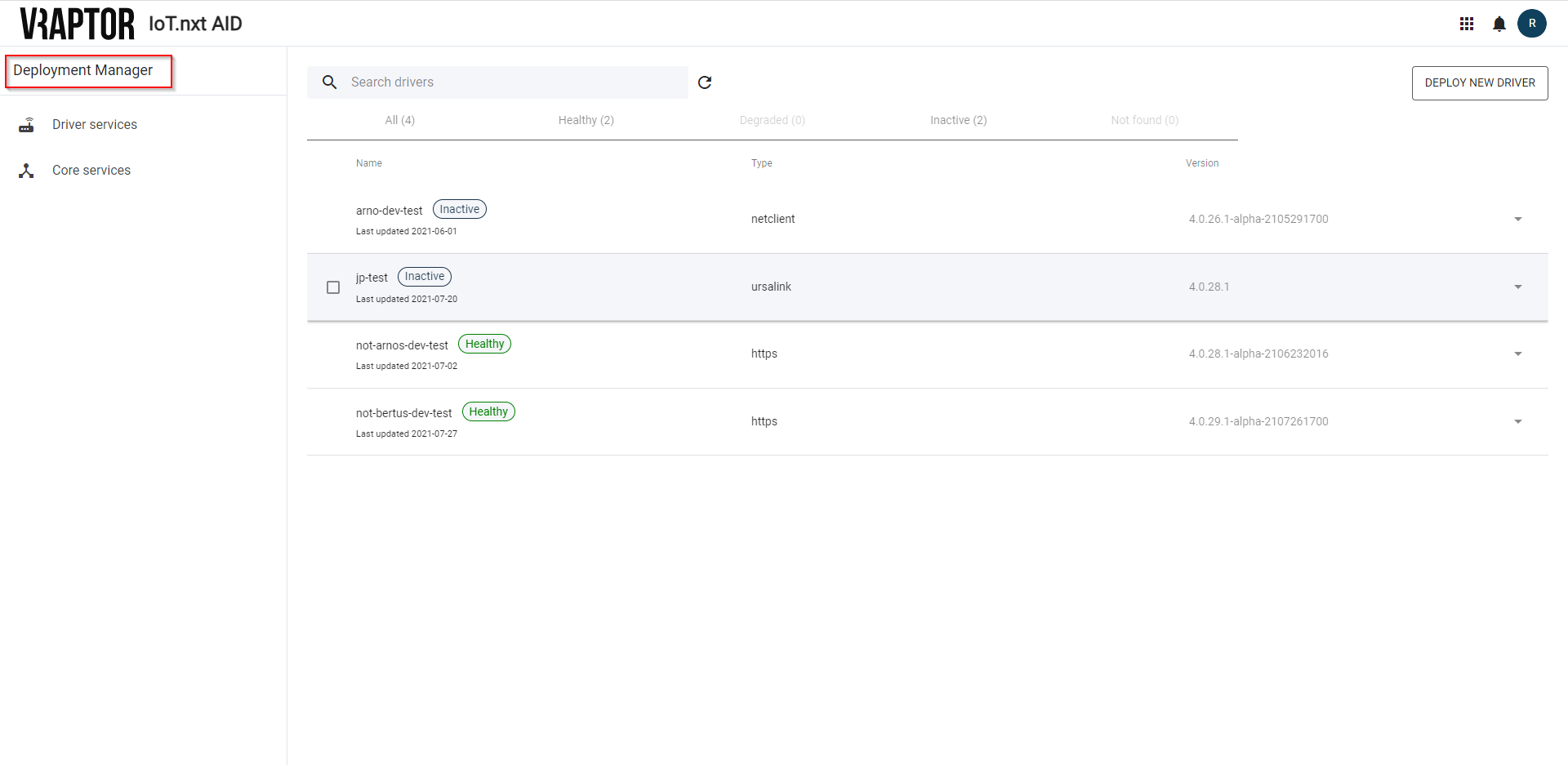 Deployment Manager | IoT.nxt Community