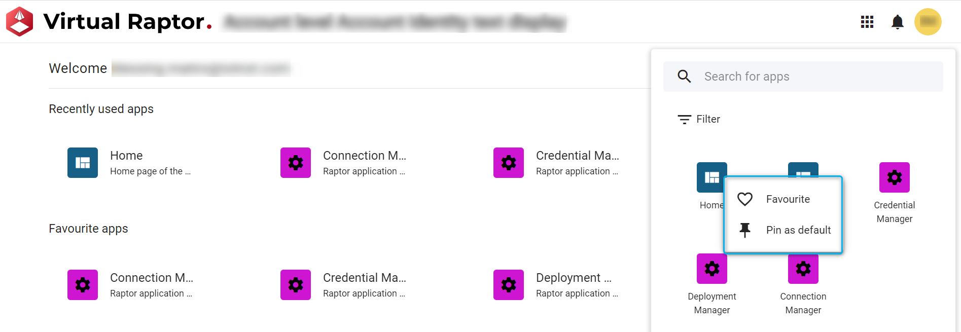 Virtual Raptor & Commander Landing Page | IoT.nxt Community