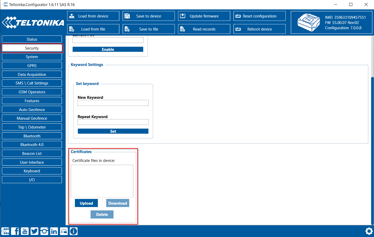 Teltonika Telemetry Interface | IoT.nxt Community