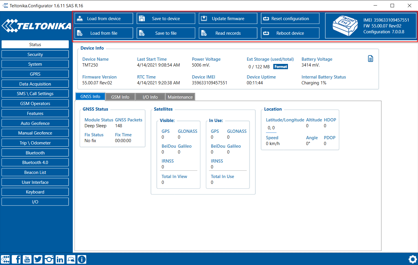 Teltonika Telemetry Interface | IoT.nxt Community